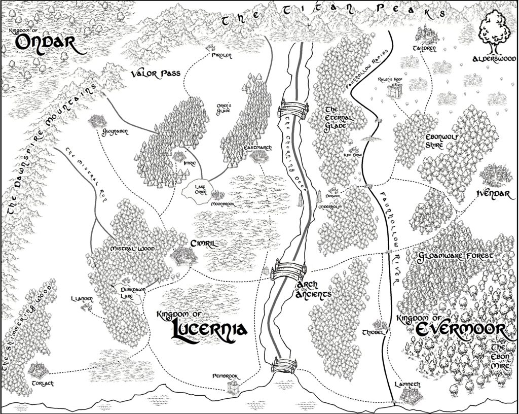 Eldritch Heart Maps | Matthew Cox Books